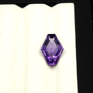 Amethyst Quartz Fancy Lozenge Cut Faceted Gemstones Loose Gemstones ...