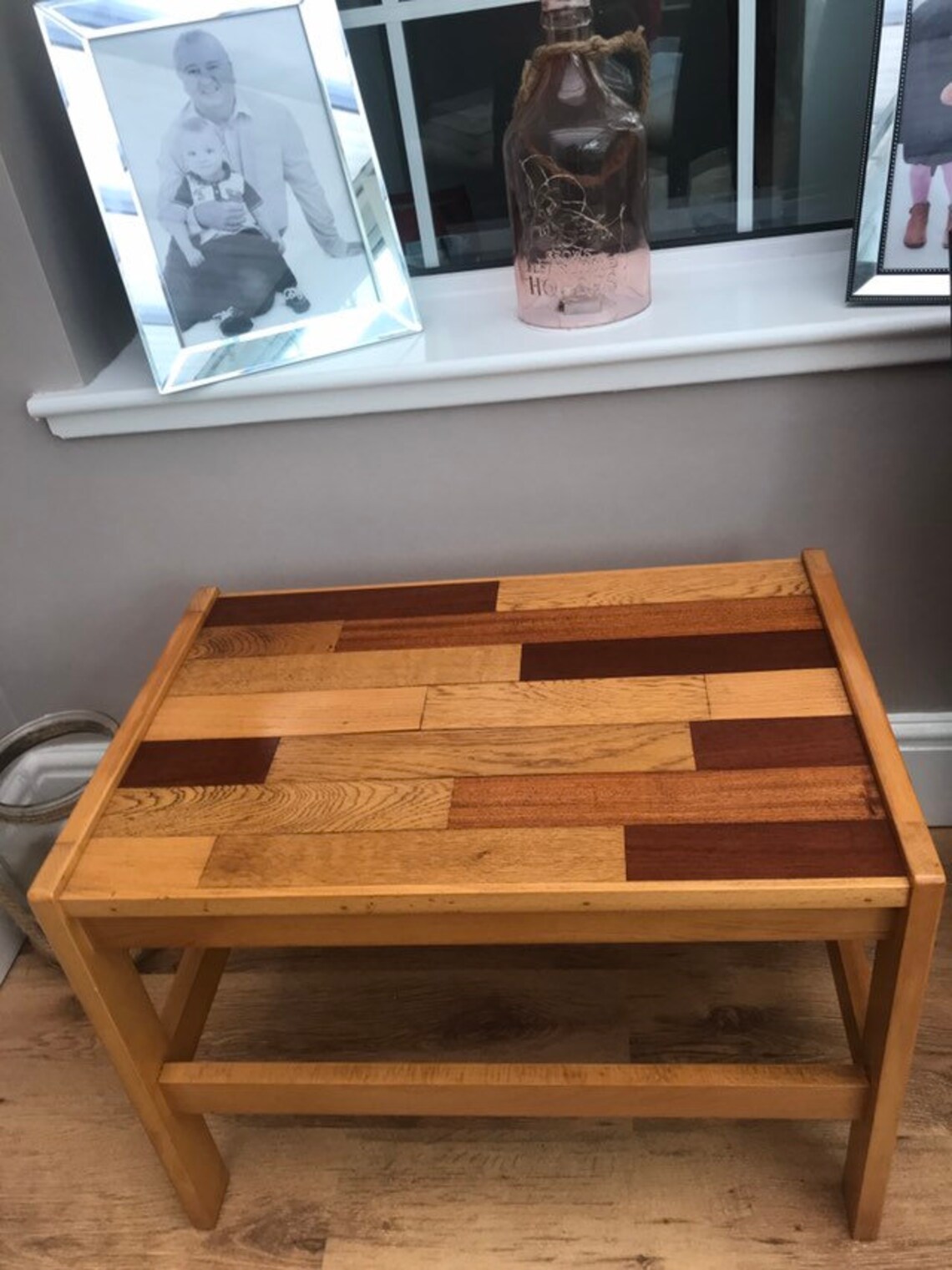 Vintage Solid Wood Side Table Coffee Table | Etsy