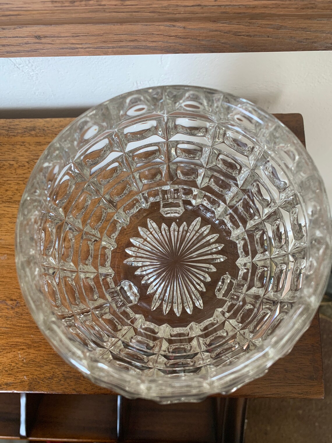 Vintage Art Deco FEIGL LIBOCHOVICE Glass Biscuit Barrel, Sweet Dish ...