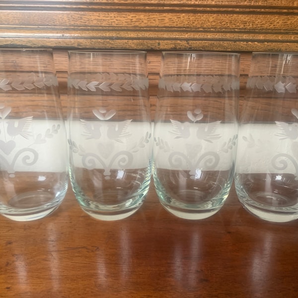 Etched Glasses - Etsy Canada