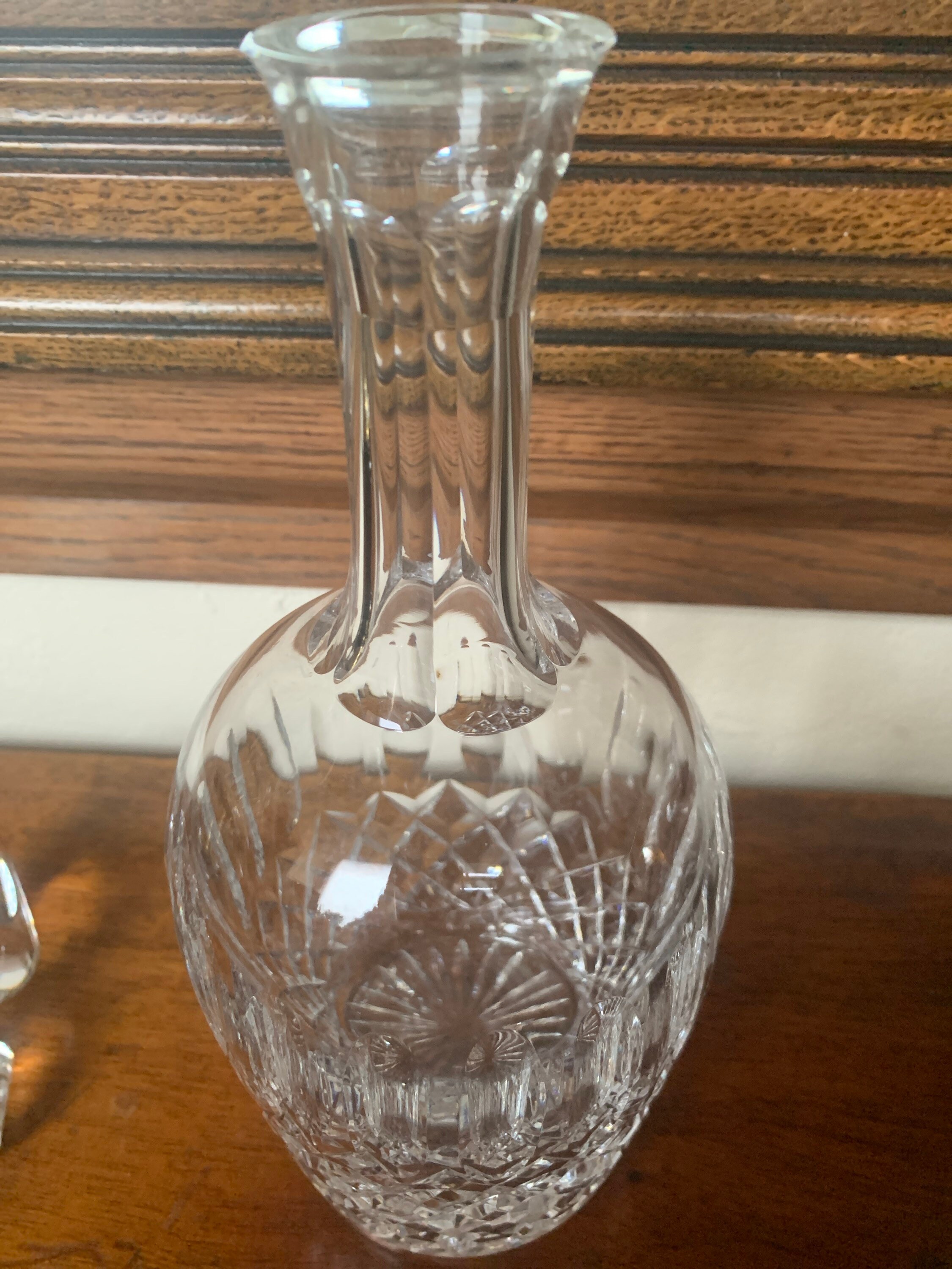 Vintage Deep Cut Crystal Spirit Decanter Crystal Spirit - Etsy