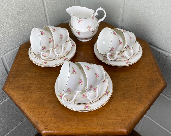 Vintage Springfield Bone China Tea Set - Etsy UK