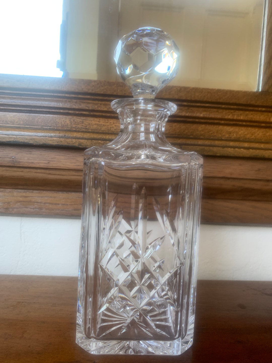 Vintage Edinburgh Crystal Whisky Decanter, Edinburgh Crystal Decanter ...