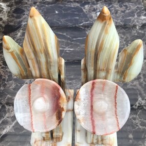 Vintage Onyx Marble Mexican Bookends, Book Stands, Book Holders - Etsy UK