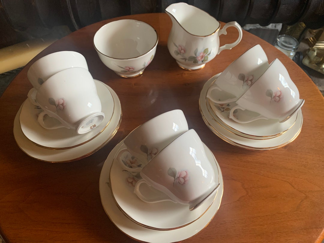 Vintage China Tea Set, Vintage Duchess China Tea Set, Vintage Hand ...