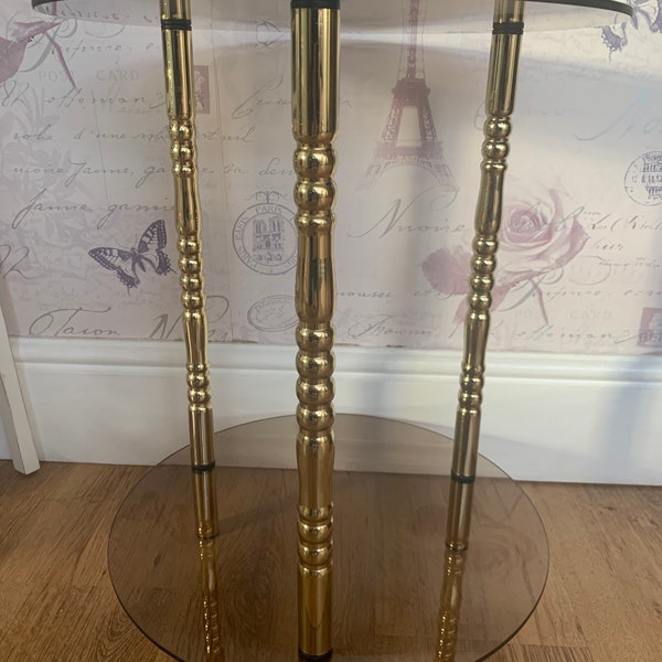 Brass Table Stand - Etsy