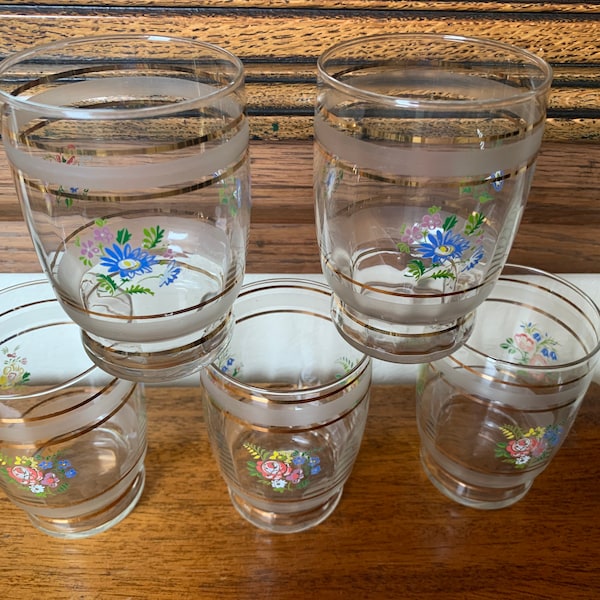 1950s Drinking Glasses - Etsy