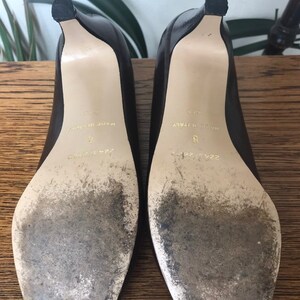 Vintage St Michael Brown and Beige Leather Peep-toe Shoes, Slip Ons ...