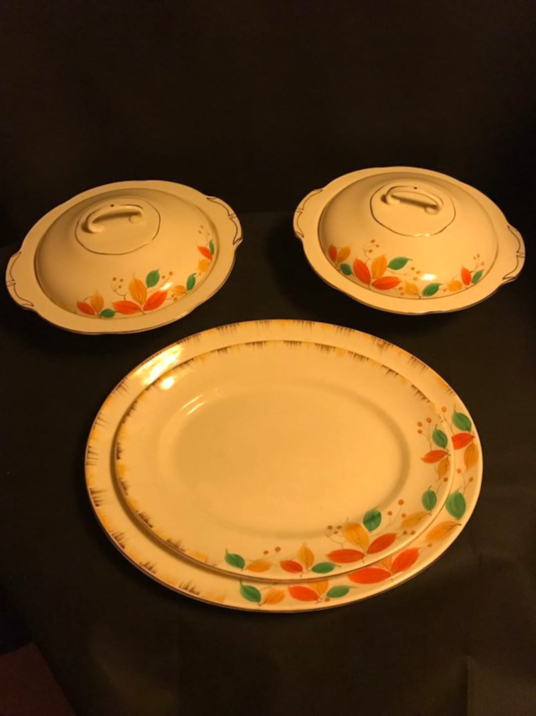 Art Deco Morley Ware Tureens, Serving Plates, Platters - Etsy UK