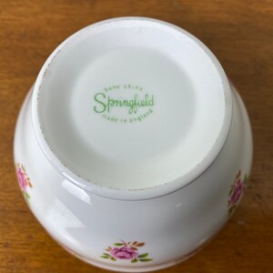 Vintage Springfield Bone China Tea Set - Etsy UK