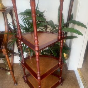 Vintage Whatnot, Vintage Corner Unit, Display Stand, Plant Stand - Etsy