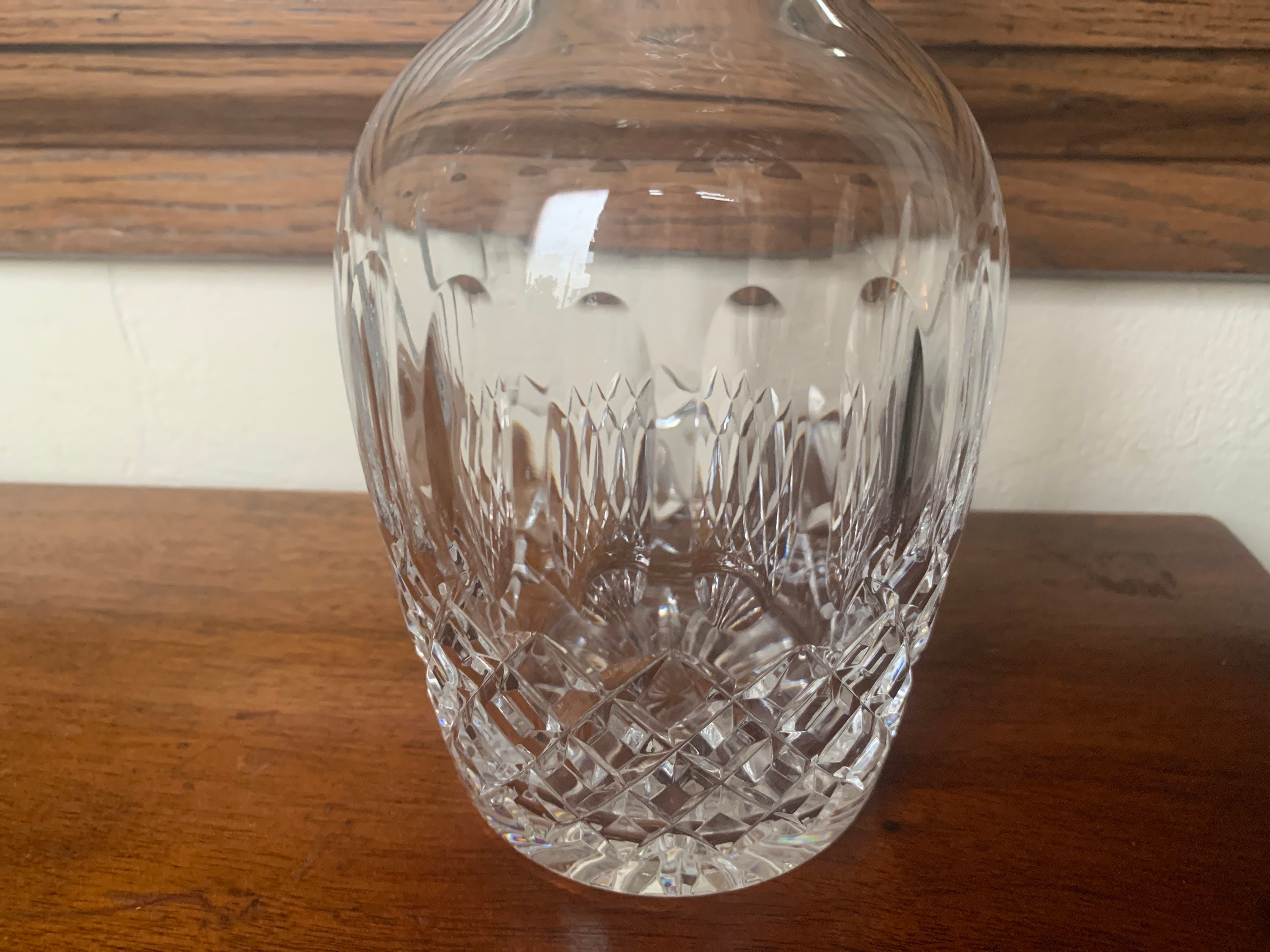 Vintage Deep Cut Crystal Spirit Decanter Crystal Spirit - Etsy