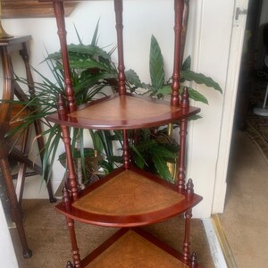 Vintage Whatnot, Vintage Corner Unit, Display Stand, Plant Stand - Etsy