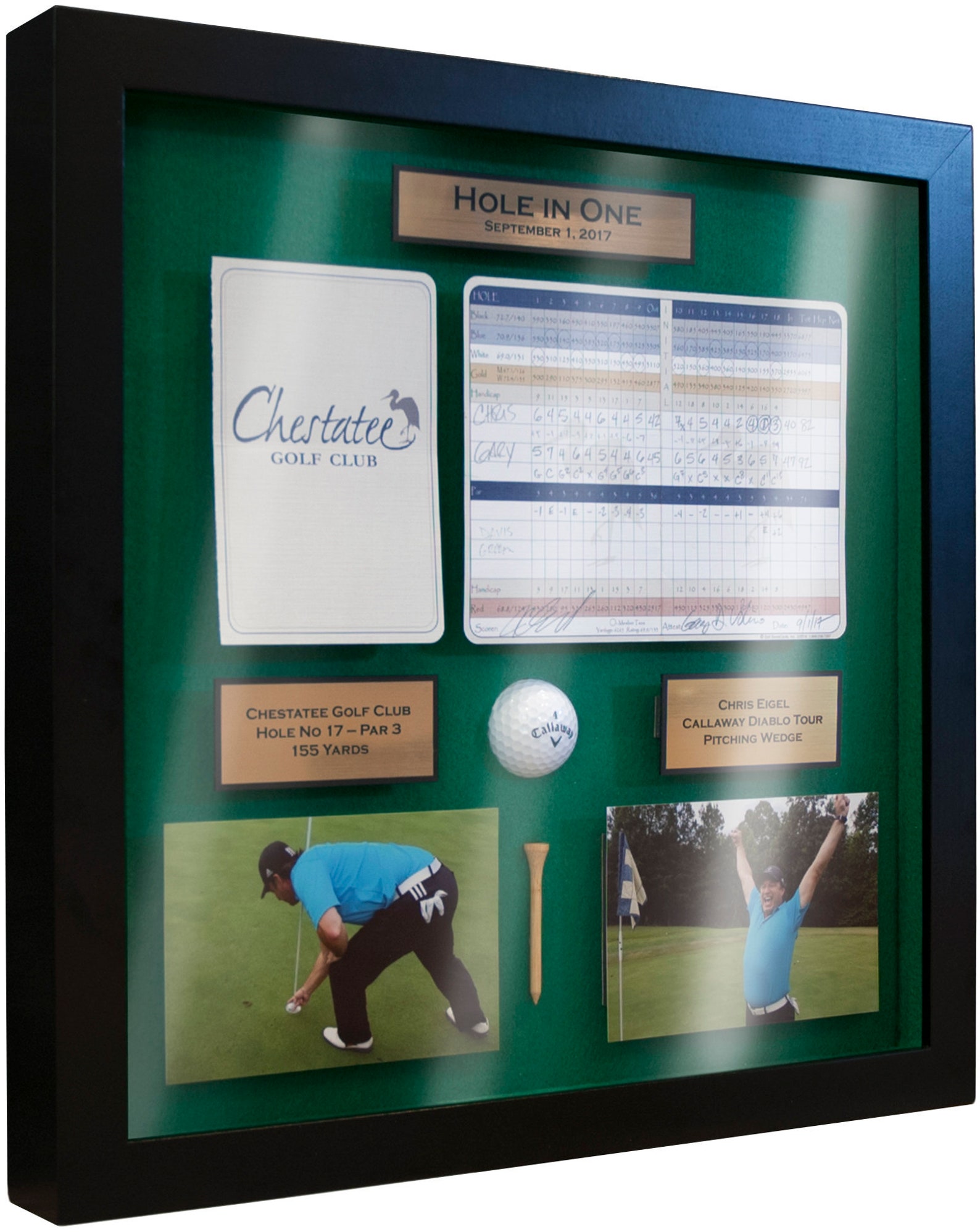 Hole in One Custom Golf Display High Quality made in USA | Etsy