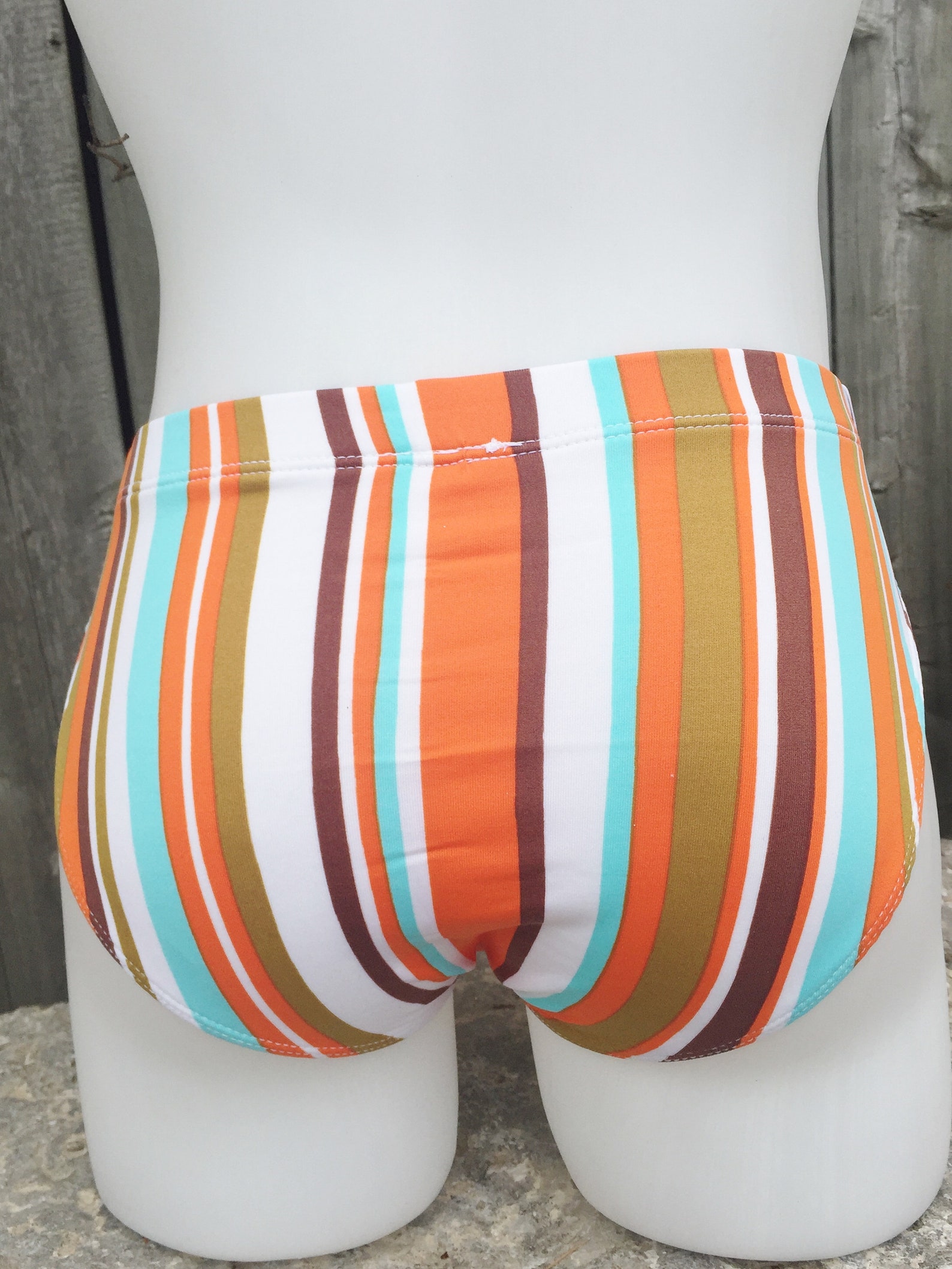 70's Stripes Men's European Style Speedo | Etsy