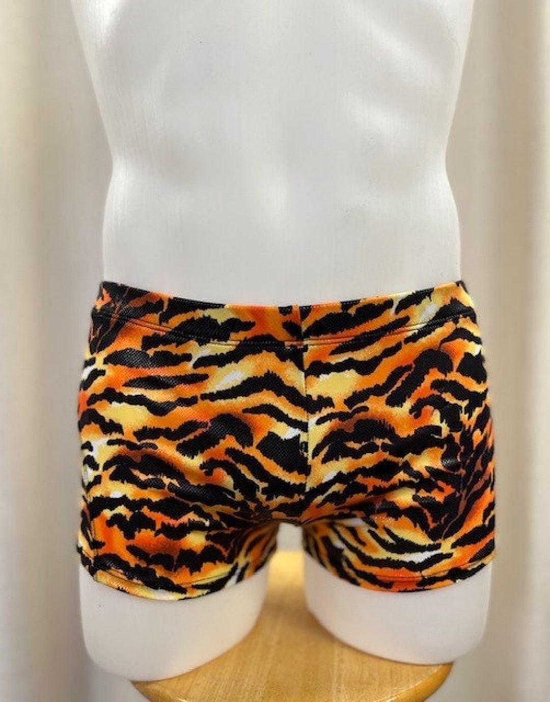 Wild Tiger Men's European Style Swim Shorts - Etsy