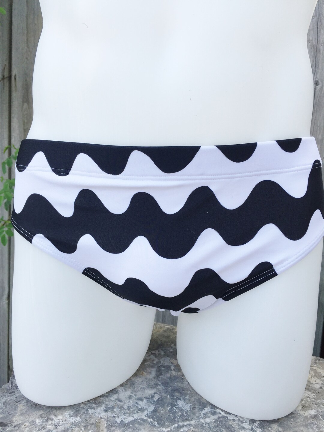 Wavy Mavy Men's European Style Swim Brief - Etsy