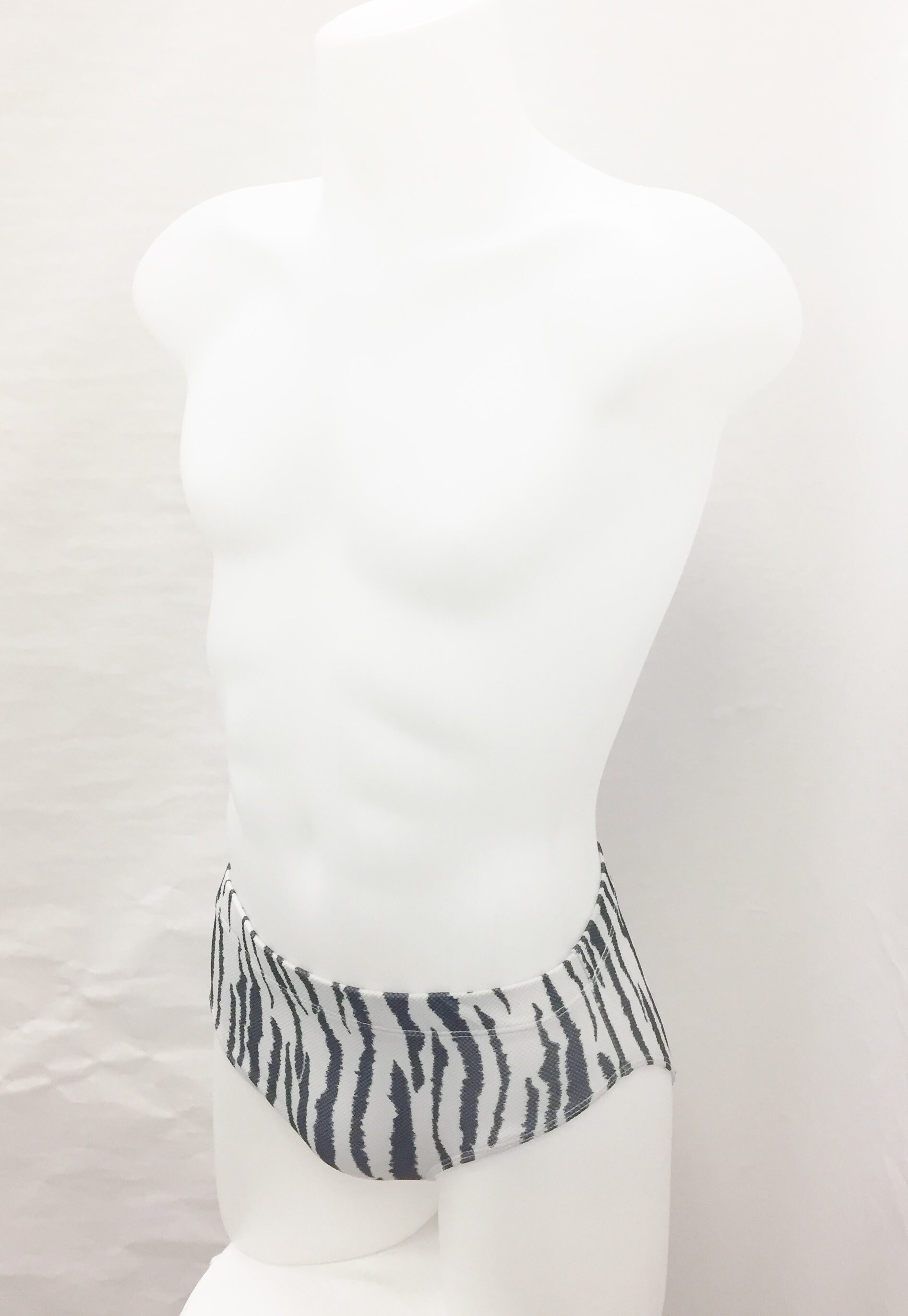 Zebra Men's European Style Speedo | Etsy