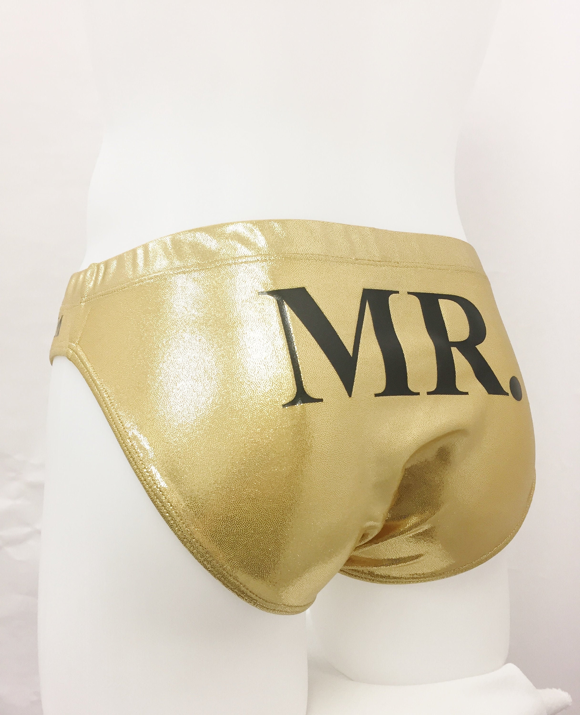 MXM Mister (gold) Men's European Style Swim Brief - Etsy