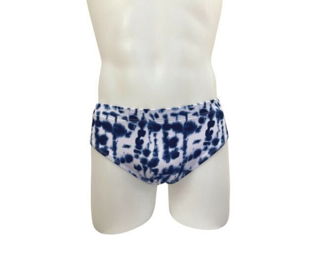 Ink Blot Men's European Style Swim Brief - Etsy