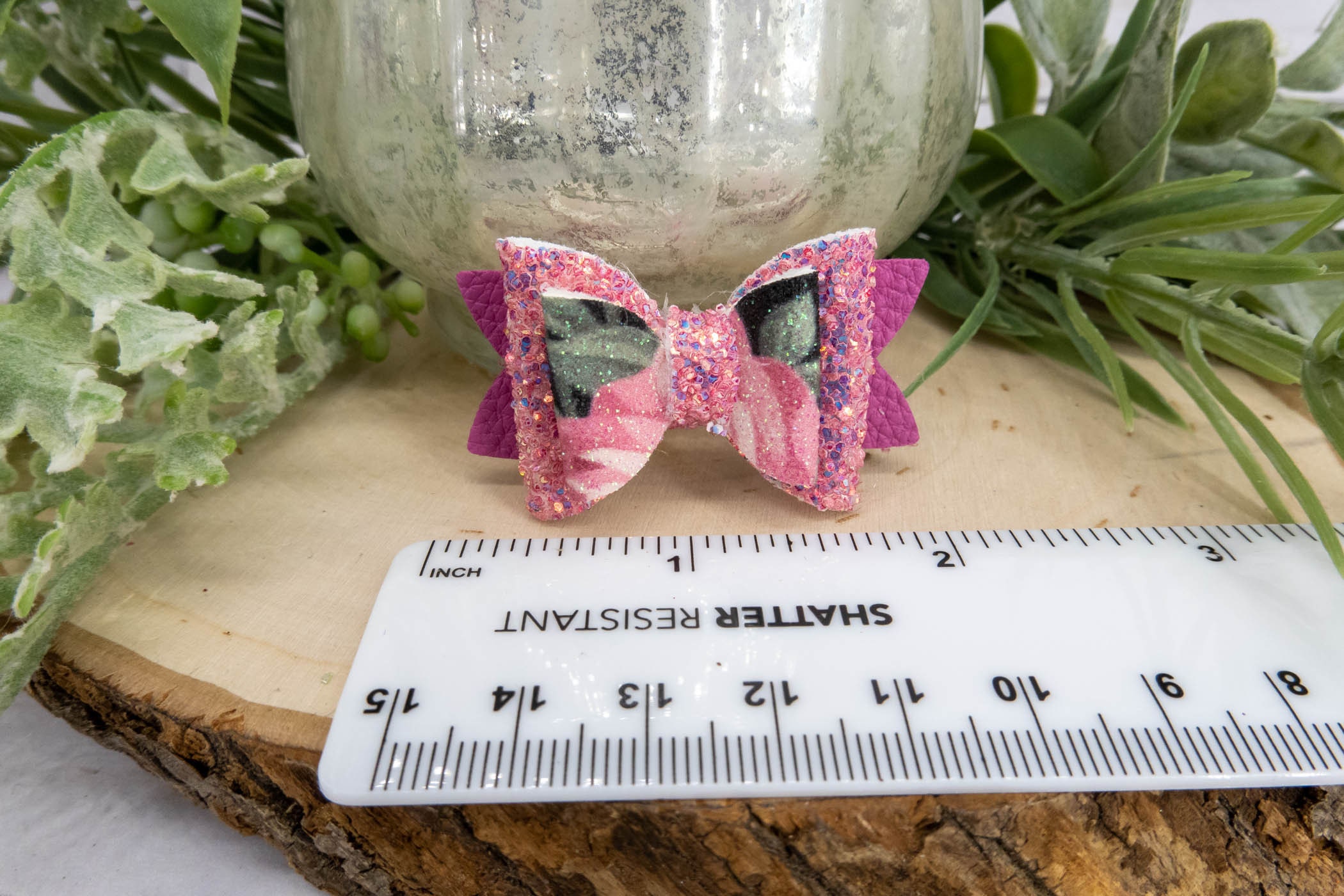 Cute Dog Bows. Blue & Pink Flower Dog Hair Bow for Girls. | Etsy