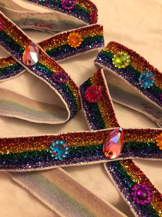 Rainbow Foot Harness Foot Bands Kawaii Pole Dance | Etsy