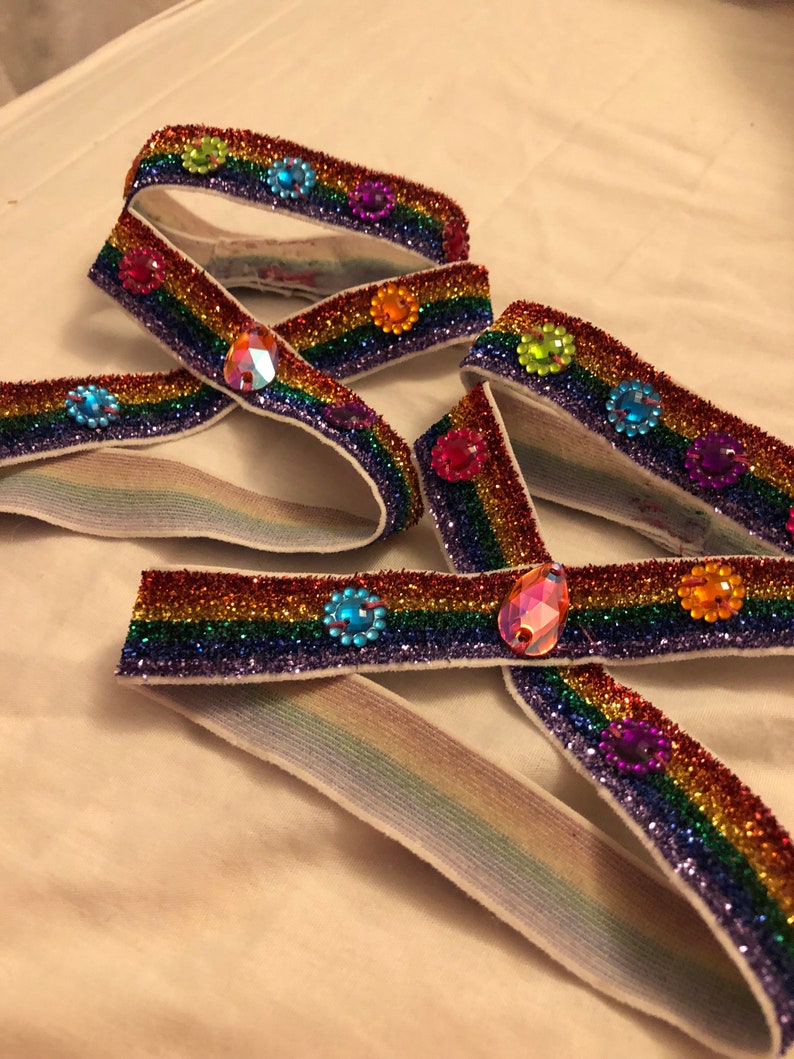 Rainbow Foot Harness Foot Bands Kawaii Pole Dance - Etsy