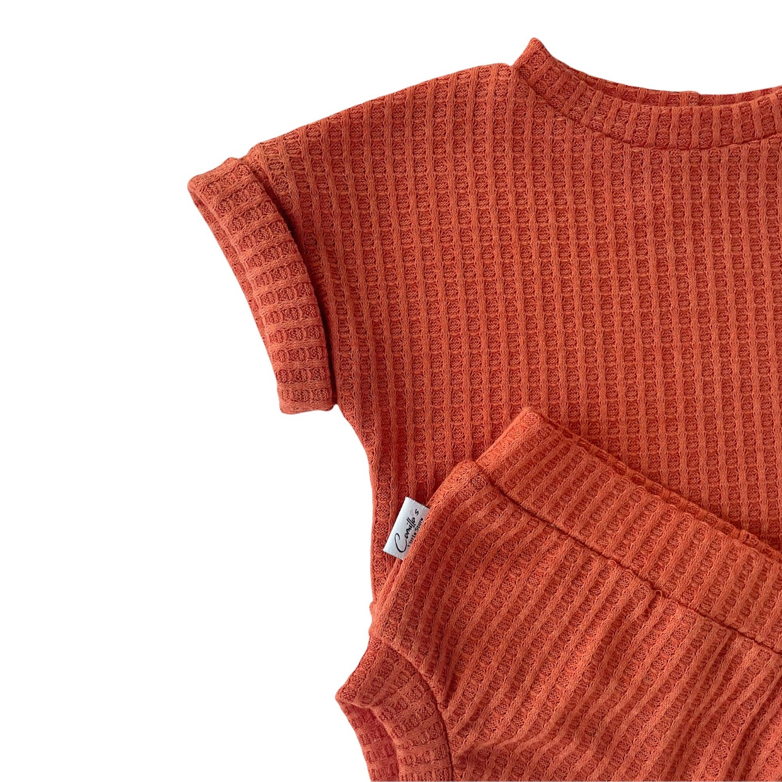 Rust Orange Baby Lounge Outfit 3-6 Baby Top Bloomers and - Etsy