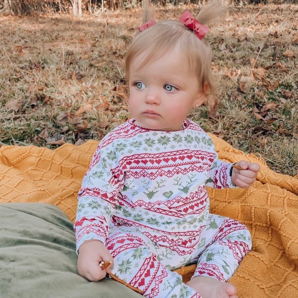 Baby Christmas Pajamas - Etsy