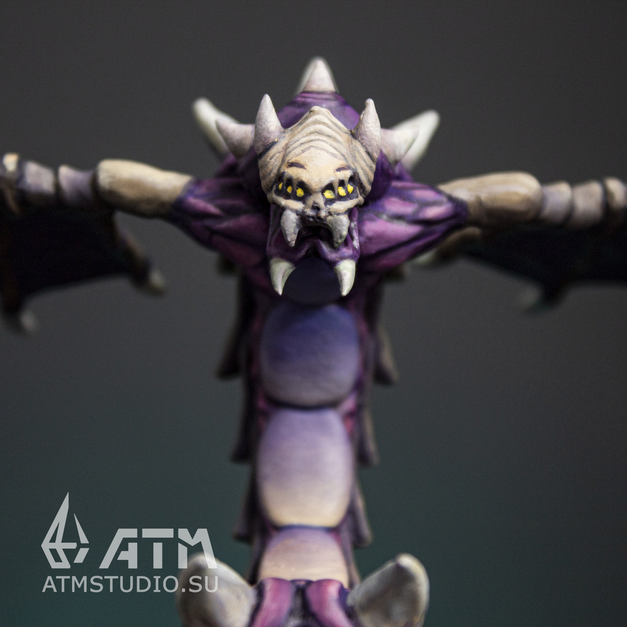 Zerg Mutalisk from StarCraft metal figurine hand paint | Etsy