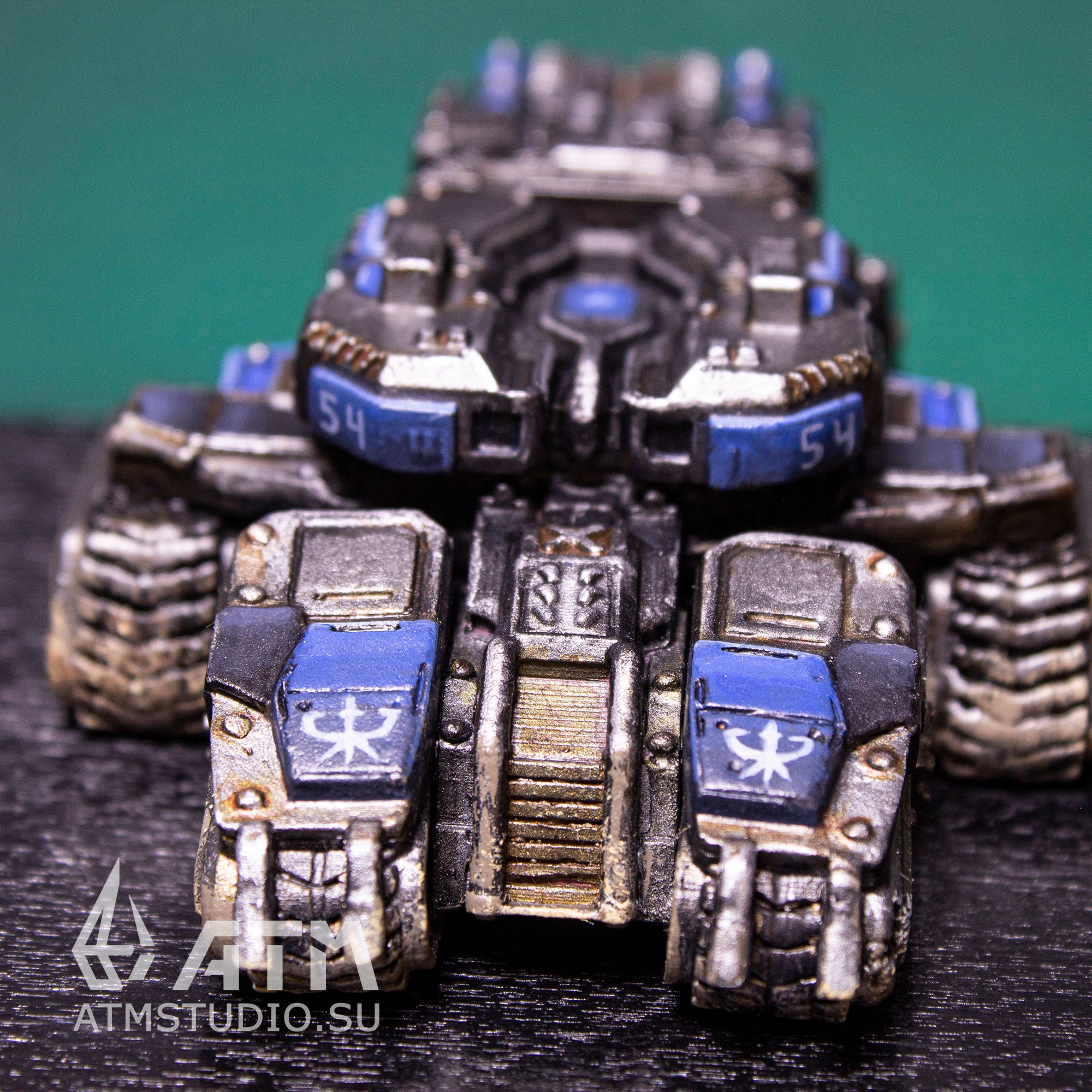 Siege tank standard Mode blue StarCraft Metal figurine scale | Etsy