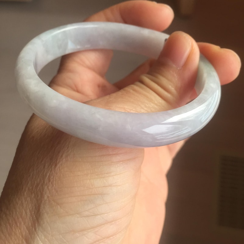Jade Bangle Type a 53mm - Etsy