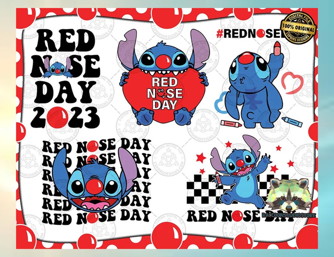 Red Nose Day Svg ,red Nose 2024, Decal Red Nose Png, Fund Raising ...