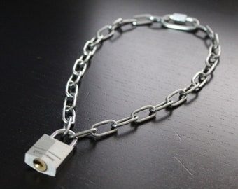 Padlock jewelry | Etsy