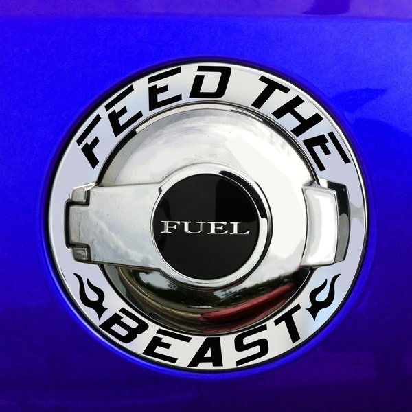 Dodge Challenger Fuel Cap Decal - Etsy