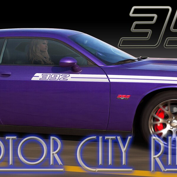 Dodge Challenger Beltline Decal - Etsy