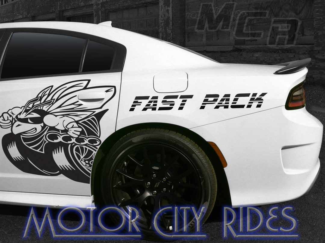 Fits Dodge Charger 2015-2023 SCAT PACK, 392, HEMI, R/T, Full Decal Kit ...