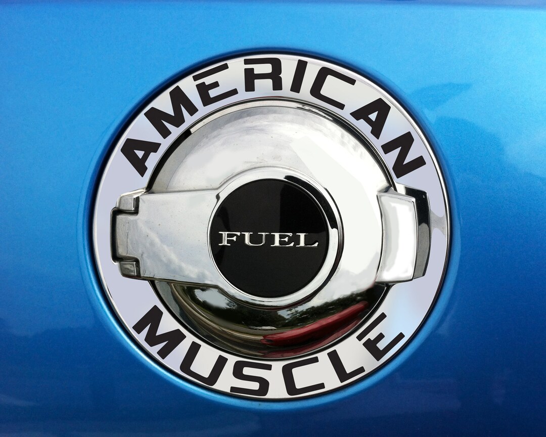 Fits 2008-2023 Dodge Challenger Gas Cap - Fuel Door Emblem, Fuel Door ...