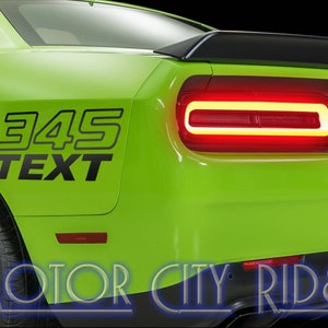 2008-2023 Dodge Challenger- 345, 392 HEMI, R/T, Scat Pack, SRT Quarter ...