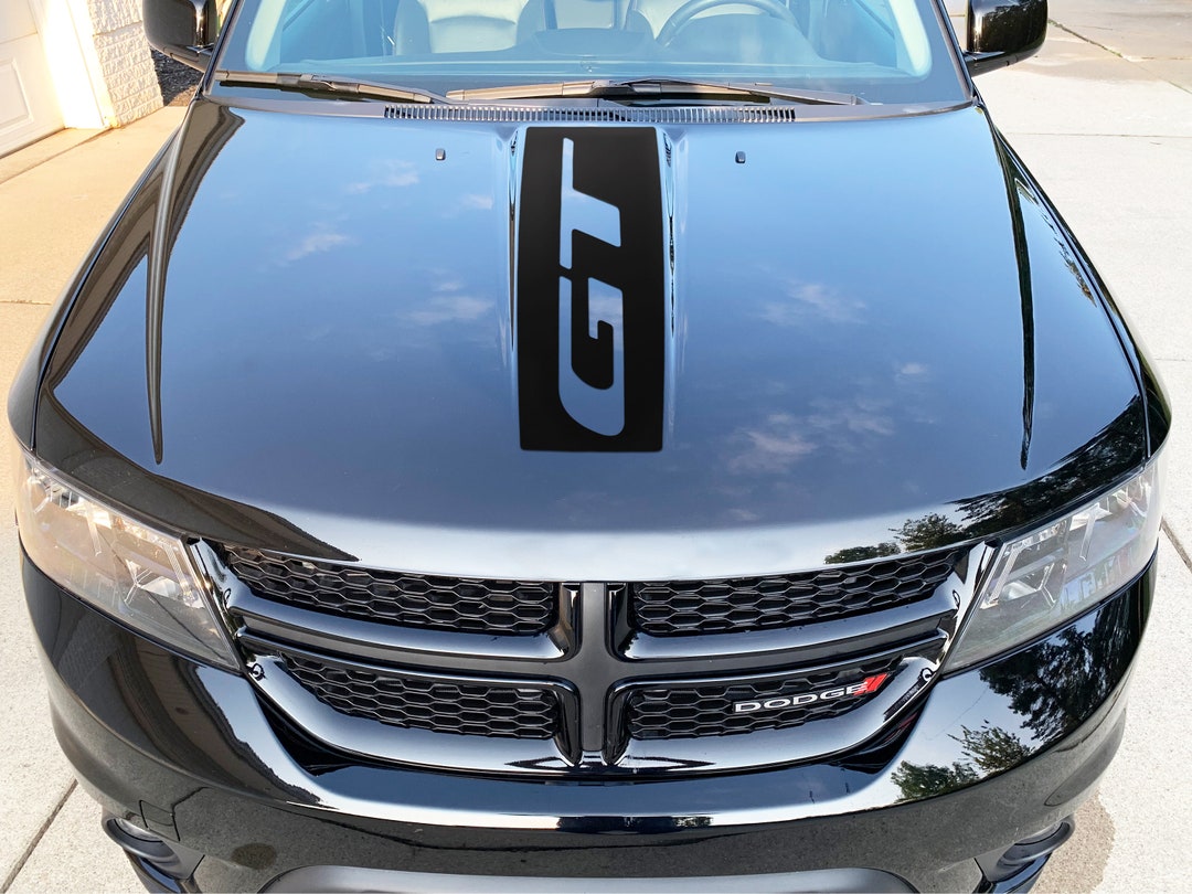 Dodge Journey 2012-2020 HOOD Stripe, Graphic Decal - Etsy