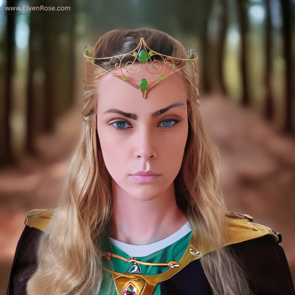 Elven Crown - Etsy