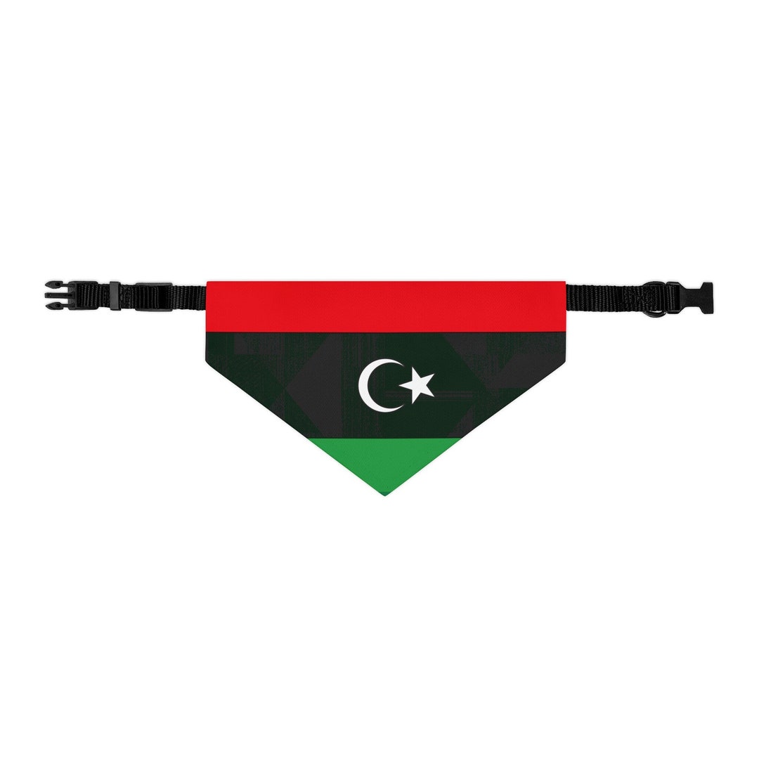 Libya Flag SVG, Flag of Libya, Gifts for Libyans, Libyan Dog Owner ...