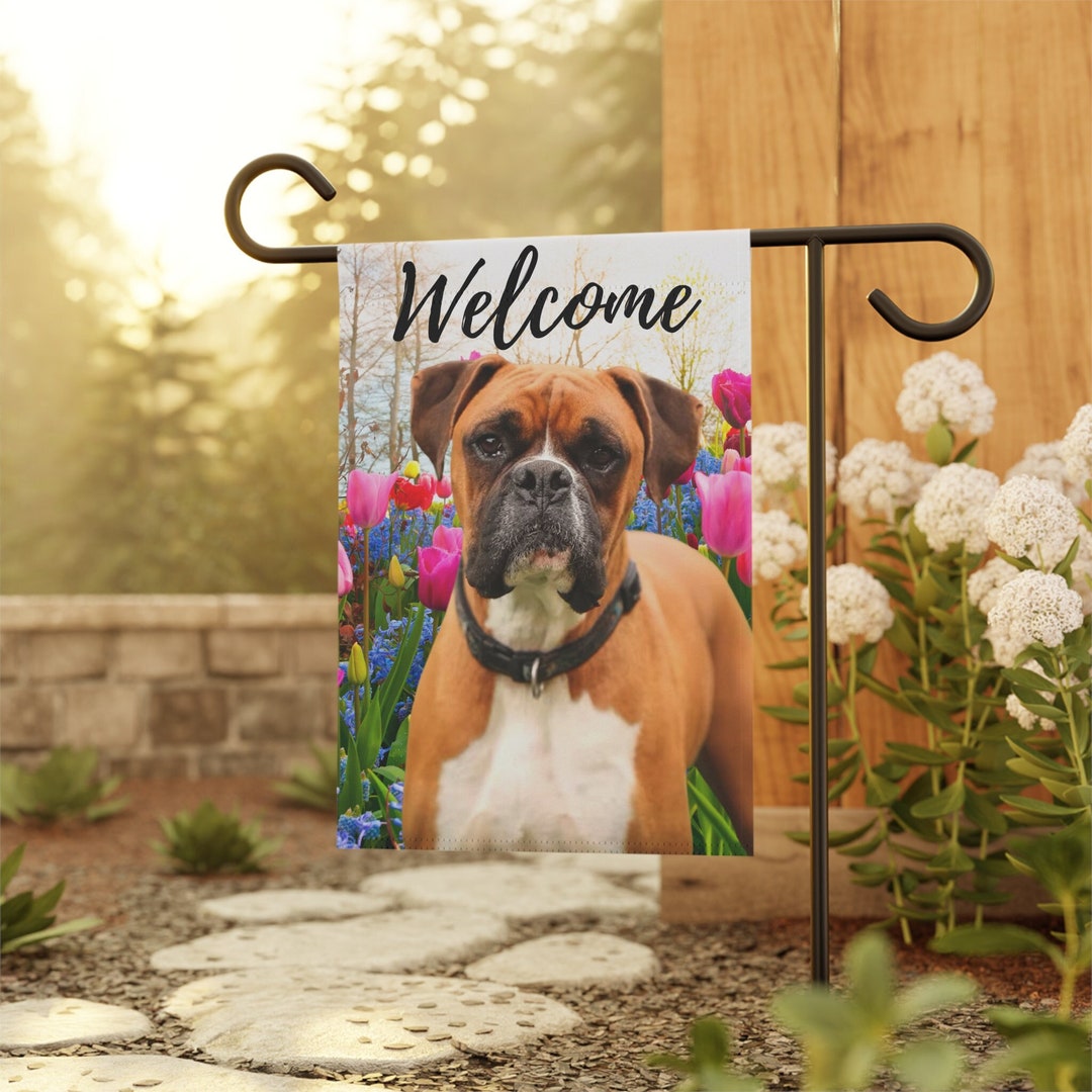 Personalized Flag, Spring Flags, Personalized Yard Flag, Custom Welcome ...