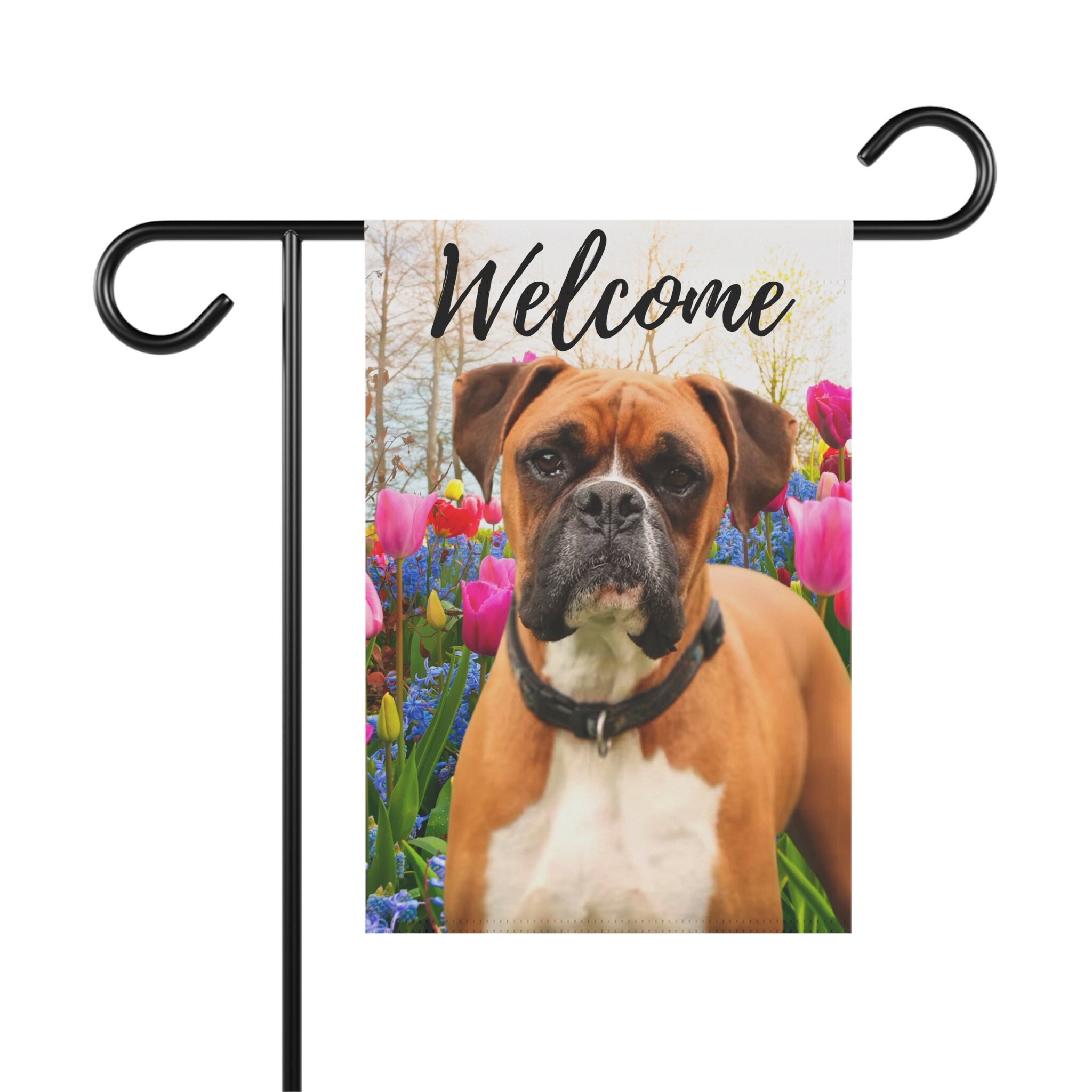 Personalized Flag, Spring Flags, Personalized Yard Flag, Custom Welcome ...