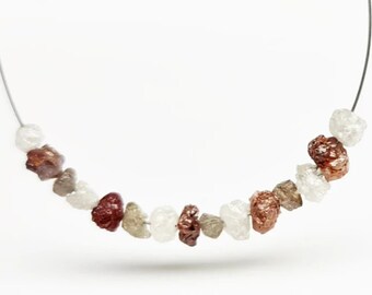 Rough Diamond 8.00 Carats White Red Color Rough Diamonds - Etsy