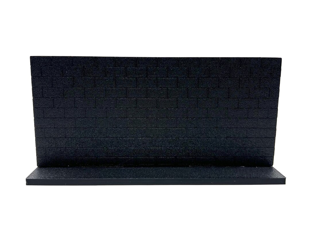 Graffiti Art Diorama Mini Brick Wall & Sidewalk 6 Inches Long X 3 ...