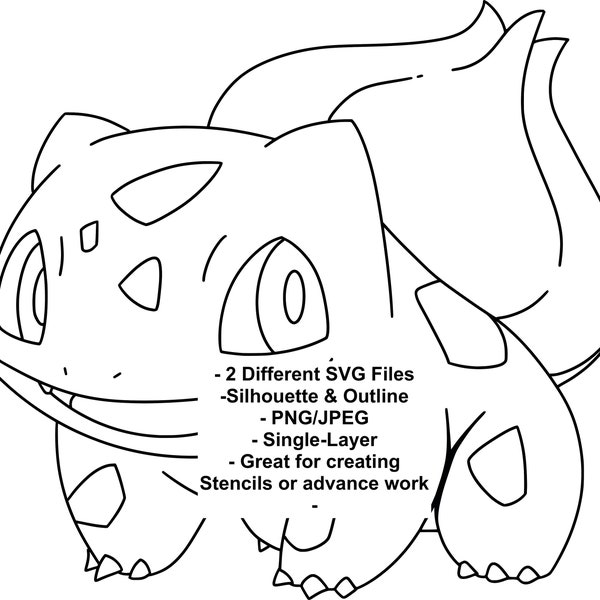 Bulbasaur - Etsy