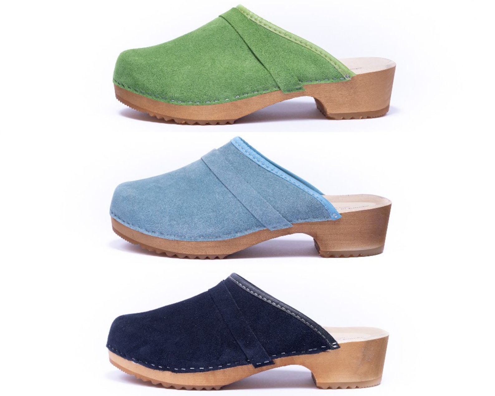 New Women Clogs Swedish Clogs Summer women shoes Leather Clogs | Etsy