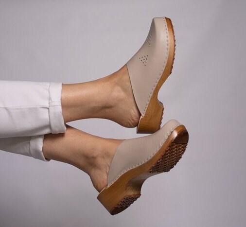 Rita swedish clogsLeather clogsWomen clogs Clogs | Etsy