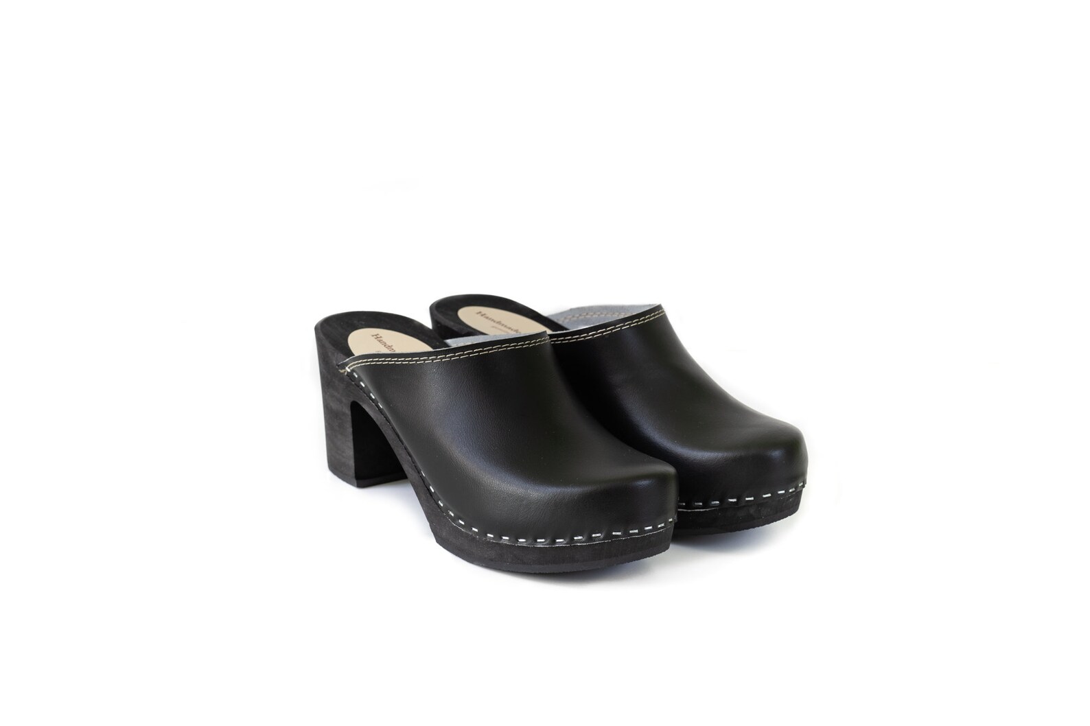 New Heel Clogs Women Clogs Leather Clogs Women Shoes Clogs - Etsy